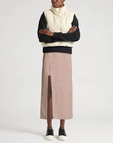 Sandro Midi Skirt Size Cotton, Wool, Polyester, Polyamide