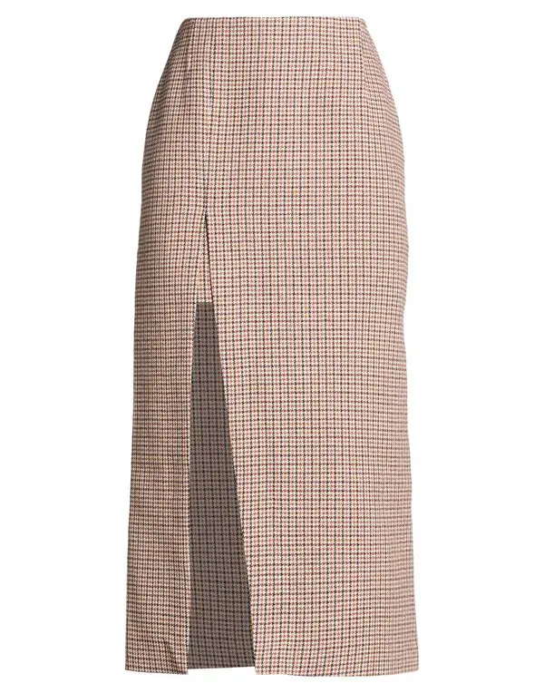 Sandro Midi Skirt Size Cotton, Wool, Polyester, Polyamide