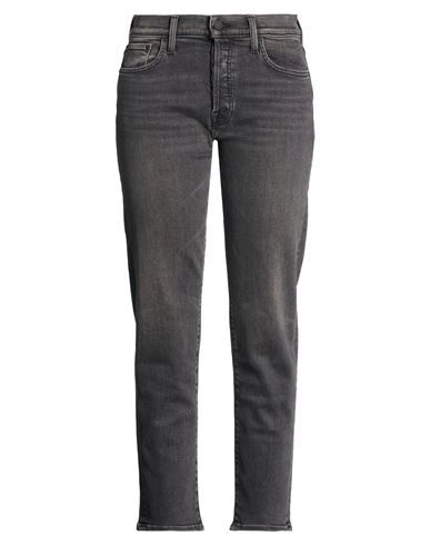 MOTHER High Waisted Tapered Jeans - Charcoal