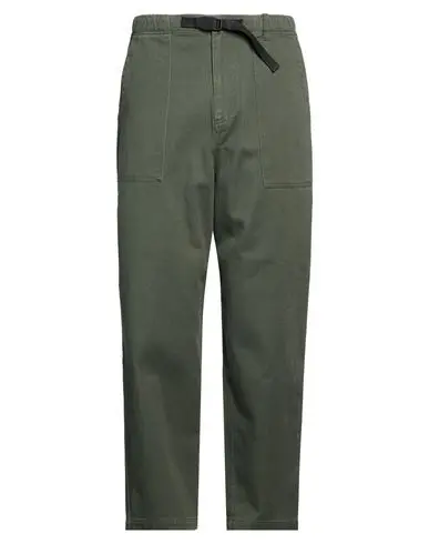 CATERPILLAR Military Cotton Gabardine Straight Leg Trousers - Green