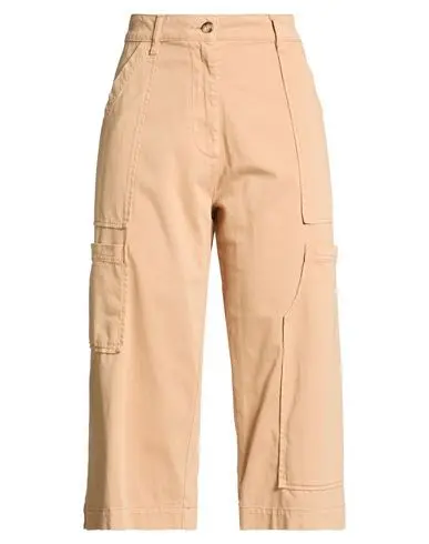 SEMICOUTURE Pants Sand Size Cotton, Lyocell, Elastane