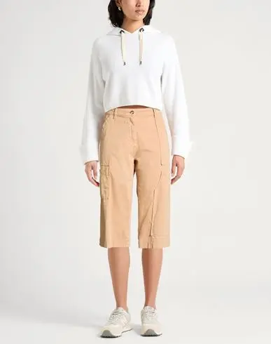 SEMICOUTURE Pants Sand Size Cotton, Lyocell, Elastane