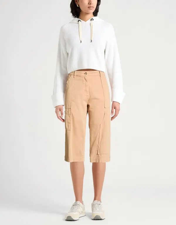 SEMICOUTURE Pants Sand Size Cotton, Lyocell, Elastane