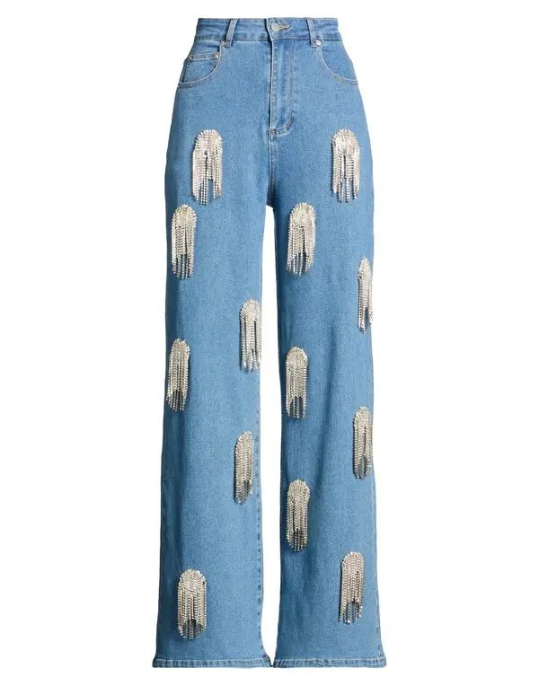 ODÌ ODÌ Jeans Size Cotton, Polyester, Elastane