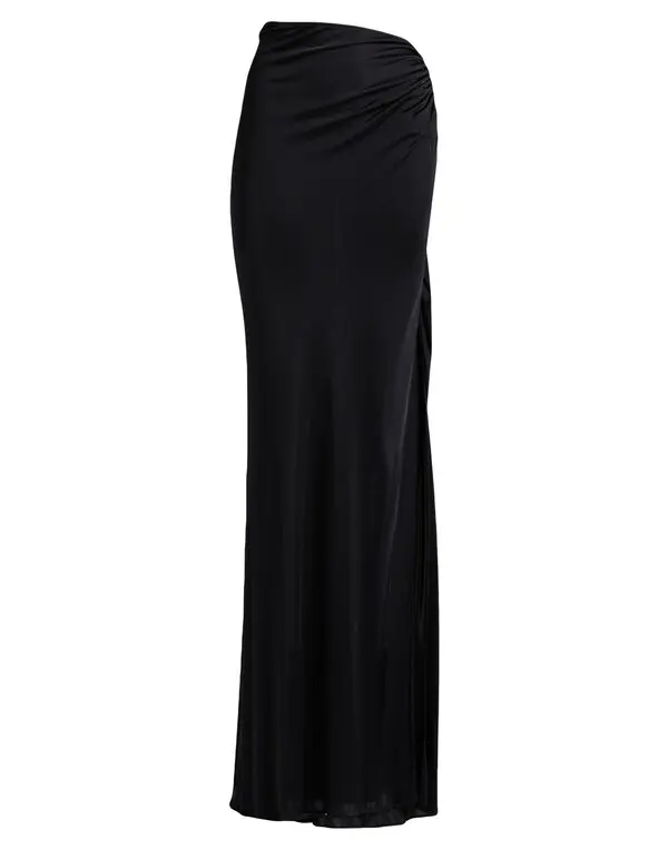 Giuseppe Di Morabito Viscose Pencil Skirt With Crystal Embellishments