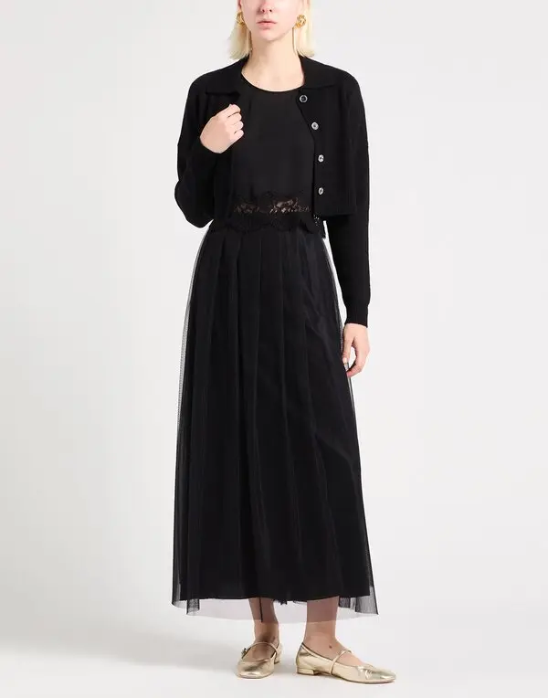 Alpha Studio Maxi Skirt Size Polyamide - Black