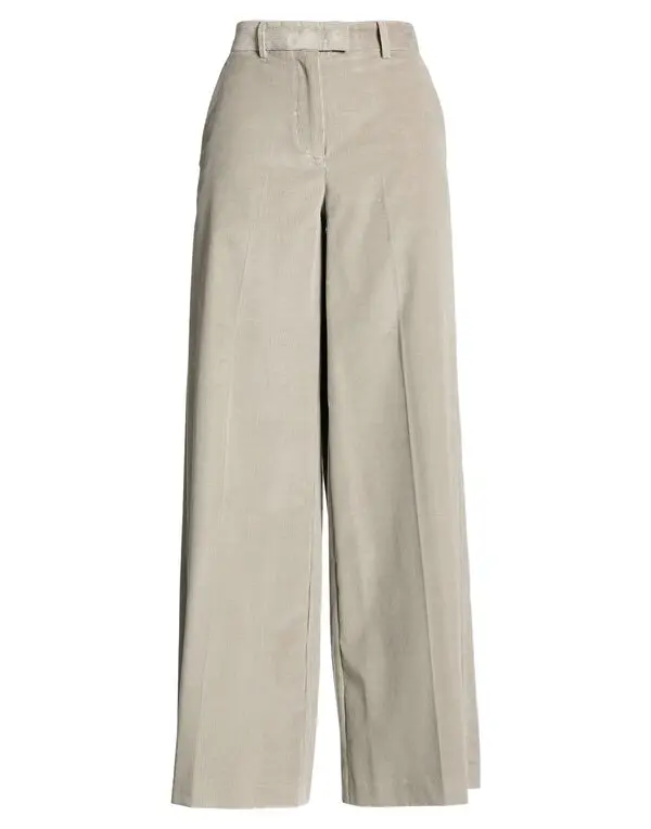 BALLANTYNE Ivory Cotton Flared Corduroy Pants