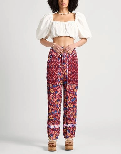 MARANT ETOILE Multicolor Georgette Printed Pajama Pants