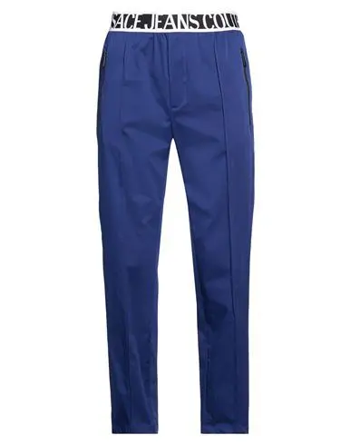 Versace Pants Size Cotton, Elastane - Blue