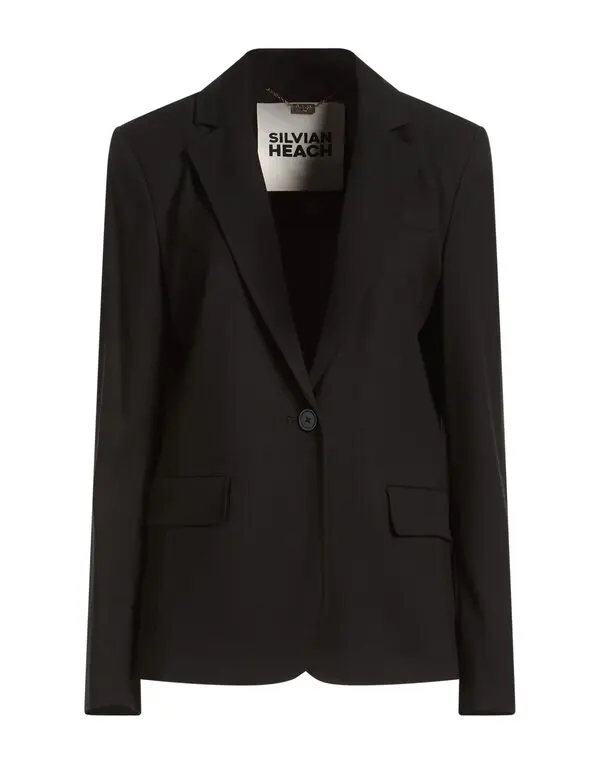 SILVIAN HEACH Blazer Size Polyester, Viscose, Elastane