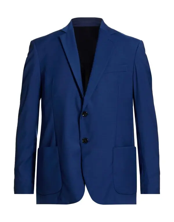 LIU •JO MAN Blazer Size Polyester, Wool, Elastane