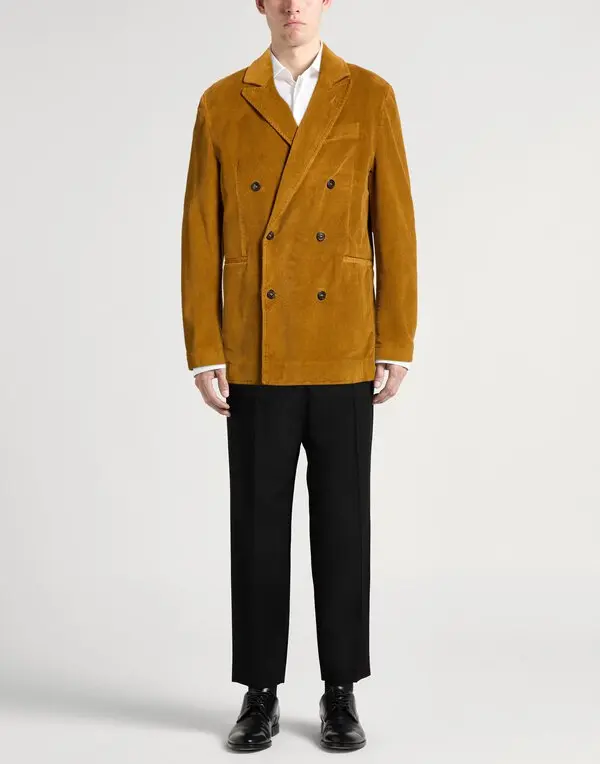 THE EDITOR Blazer Mustard Size Cotton, Elastane