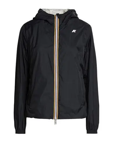 K-WAY Jacket Light Size Recycled Nylon - Black