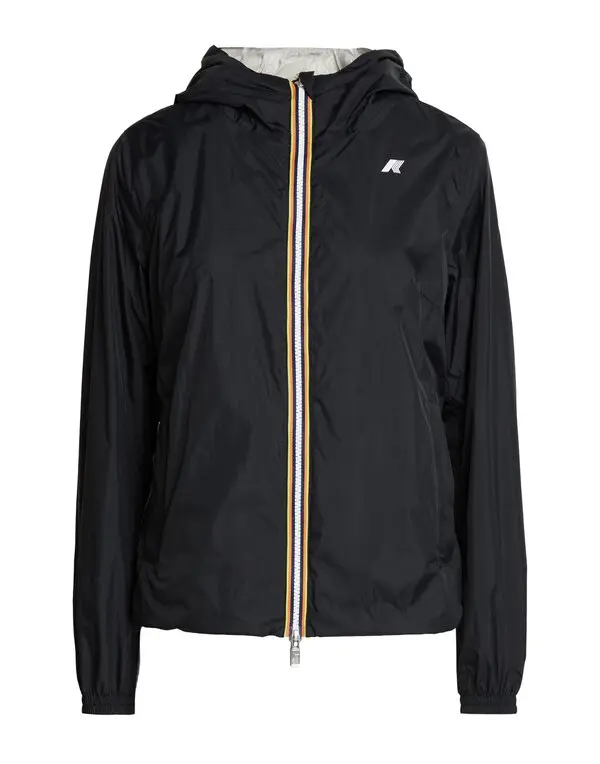 K-WAY Light Recycled Nylon Jacket - Black
