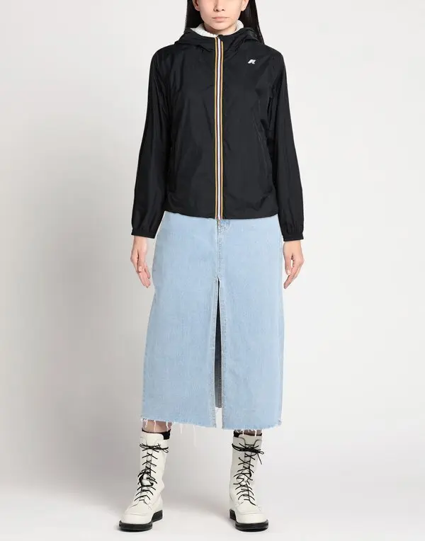 K-WAY Light Recycled Nylon Jacket - Black