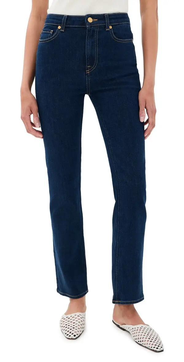 Tove Marlo Straight Leg Jeans - Indigo
