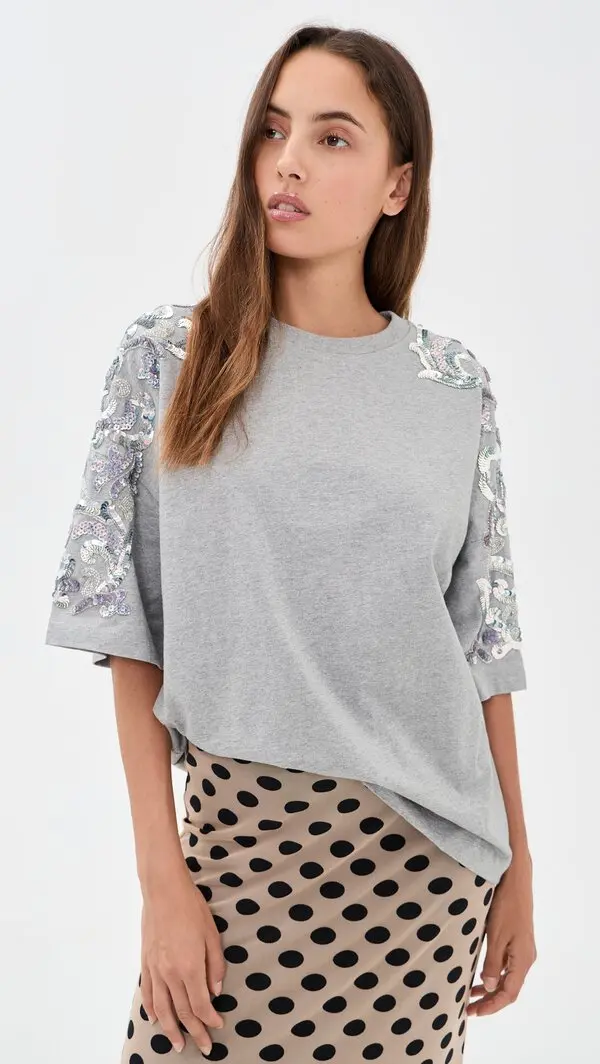 Essentiel Antwerp Jangoo Embroidered T-shirt