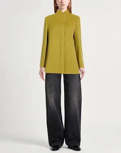 Cinzia Rocca Virgin Wool And Alpaca Blend Coat