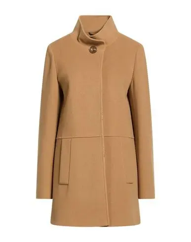 Cinzia Rocca Wool, Polyamide, And Cashmere Coat - Camel