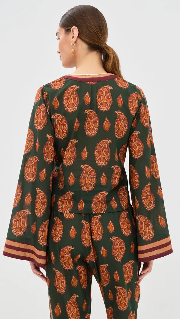 Johanna Ortiz Sun Whisper Top