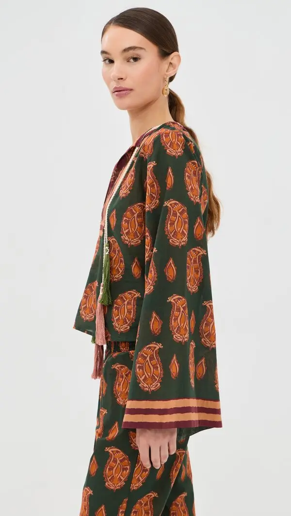 Johanna Ortiz Sun Whisper Top