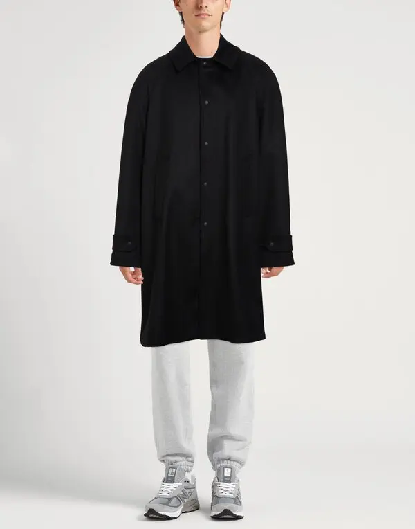 PALTO' Guardaroba Coat Midnight Size Wool, Polyamide, Cashmere - Black