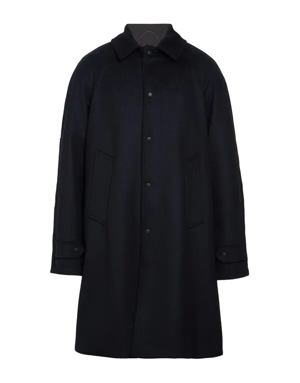PALTO' Wool, Polyamide, And Cashmere Single-breasted Coat