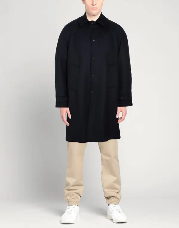 PALTO' Wool, Polyamide, And Cashmere Single-breasted Coat
