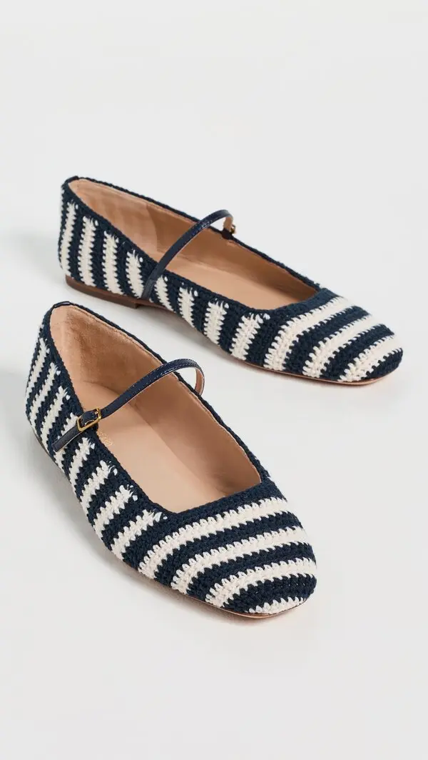 Veronica Beard Ellie Crochet Flats