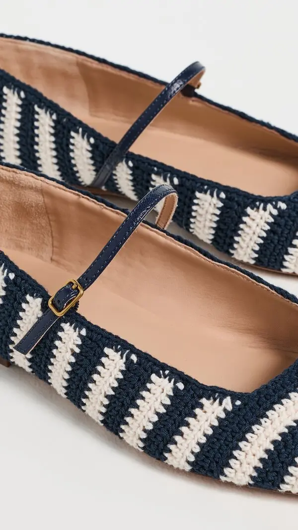 Veronica Beard Ellie Crochet Flats