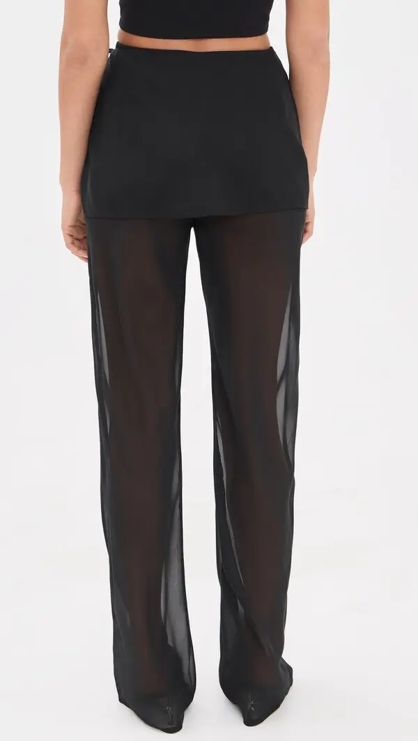 MADISON THE LABEL Sara Pants - Black