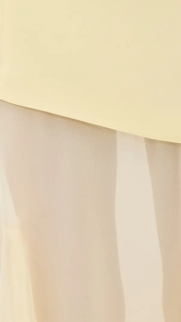 Endless Rose Strapless Combined Godet Dress