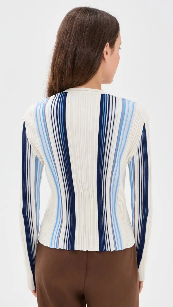 Theory Ribbed Cardigan