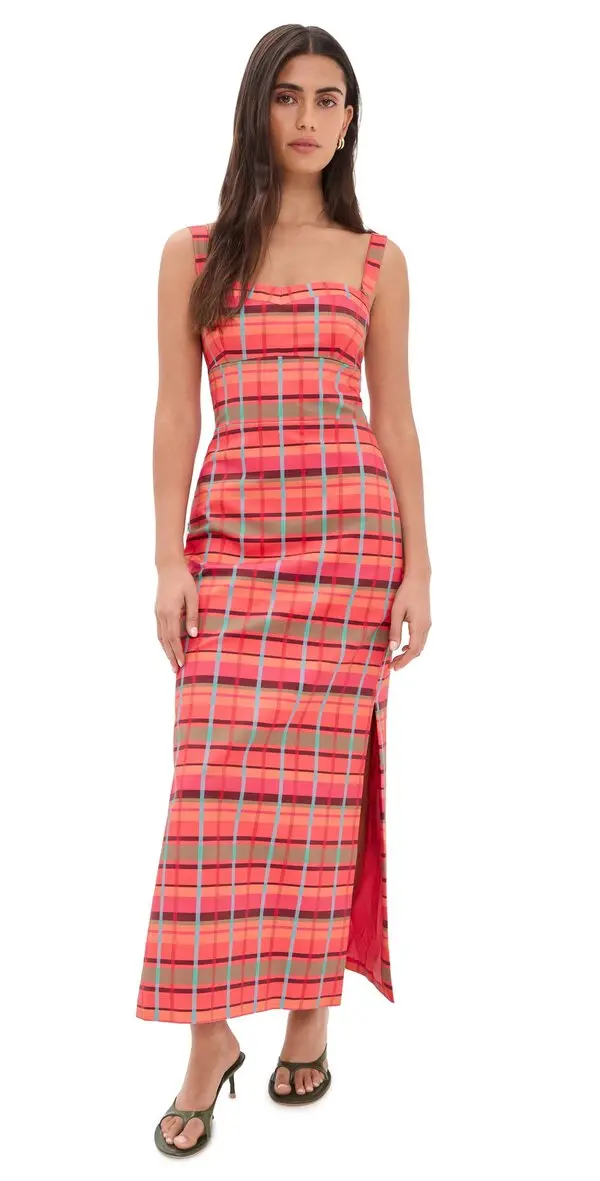 Hill House Home The Agnes Dress - Sunset Gingham