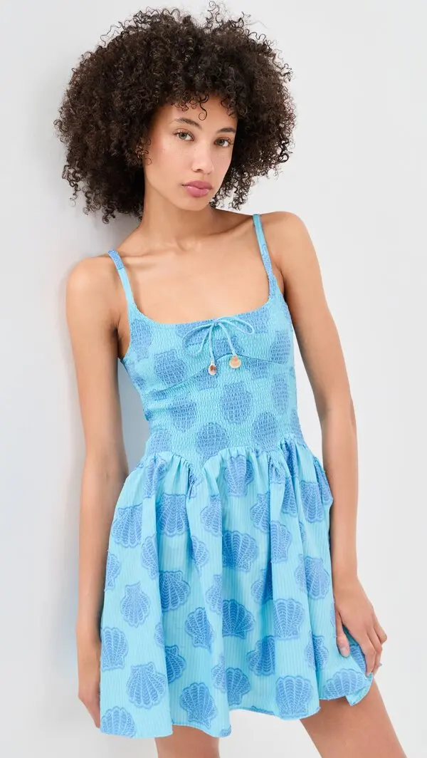 Saylor Lapis Mini Dress