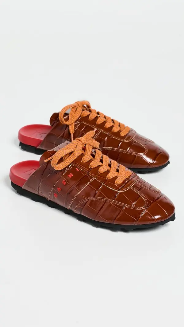Marni Leather Sneakers