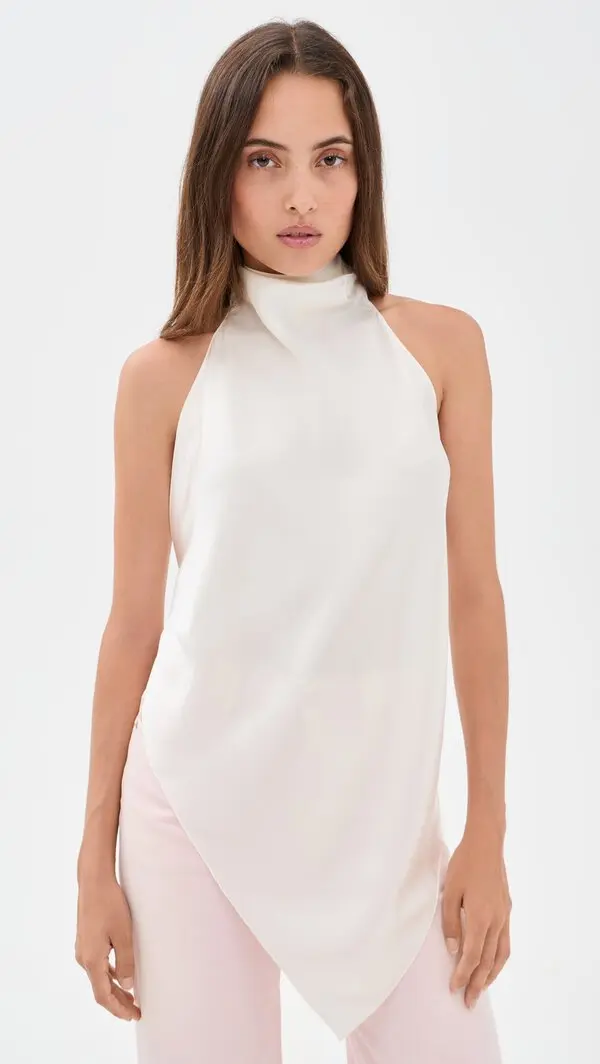 Helmut Lang Tie Scarf Top