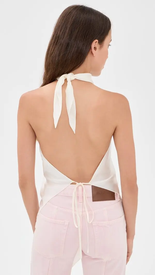 Helmut Lang Tie Scarf Top