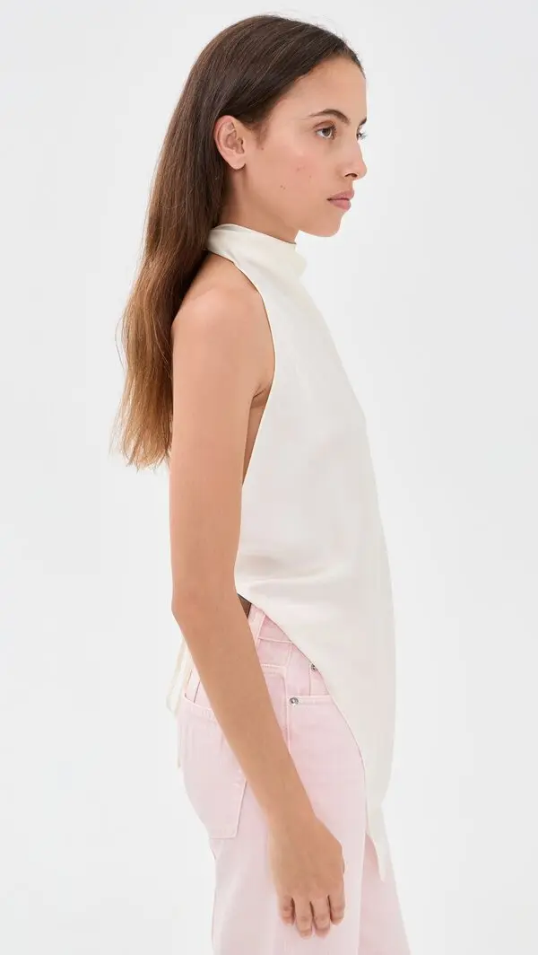 Helmut Lang Tie Scarf Top