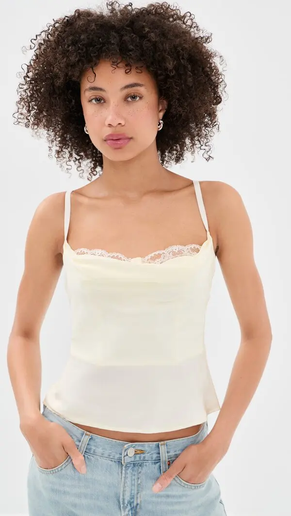 Staud Evangeline Silk Top
