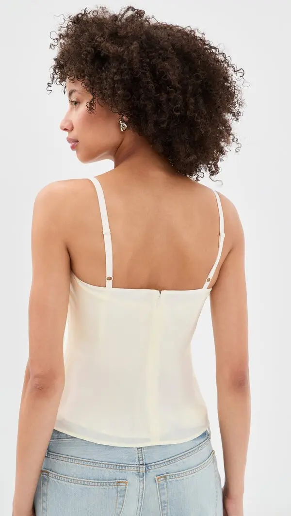 Staud Evangeline Silk Top
