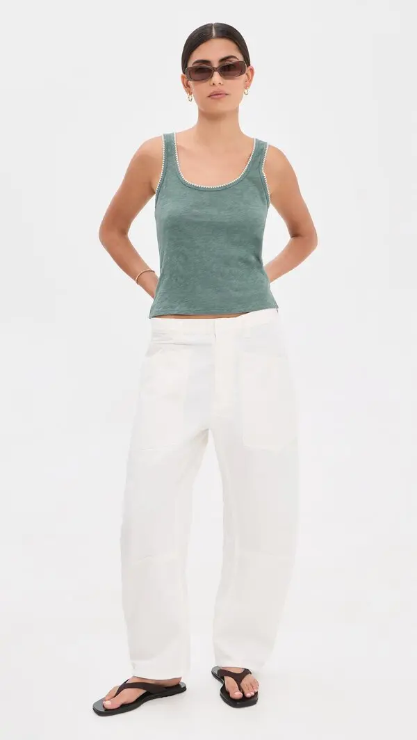 Z Supply Julian Tank Top - Everglade