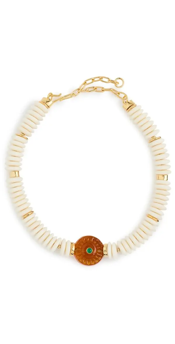 LIZZIE FORTUNATO Marisol Collar - White