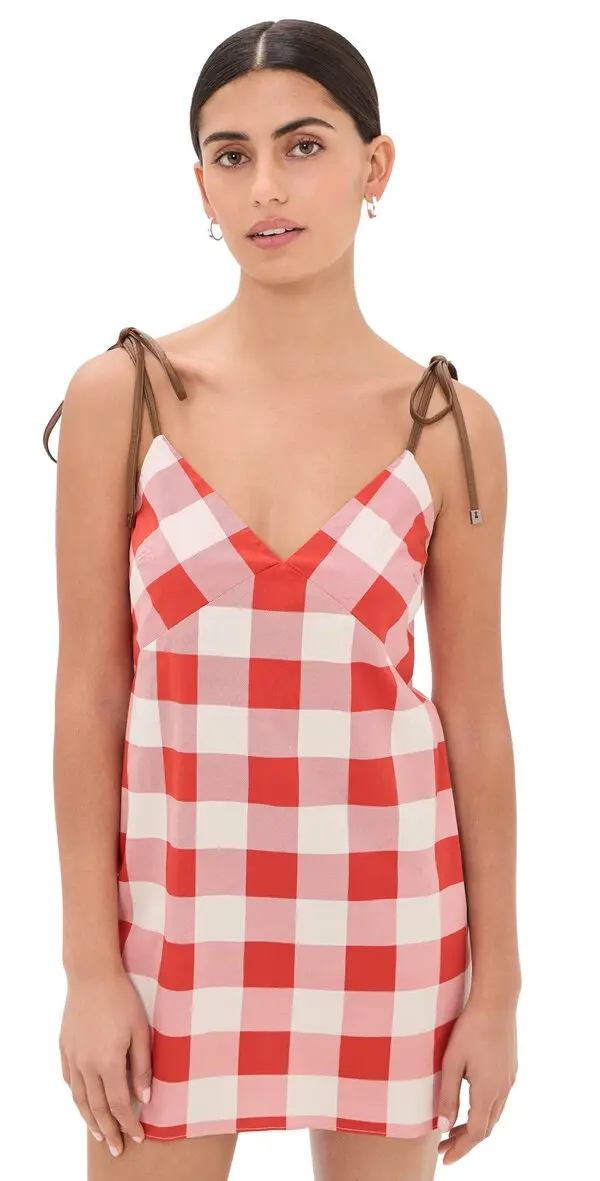 SEROYA Shantie Dress - Geranium Gingham