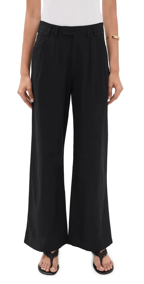 SEVEN WONDERS Robyn Tailored Wide Leg Pants - Black