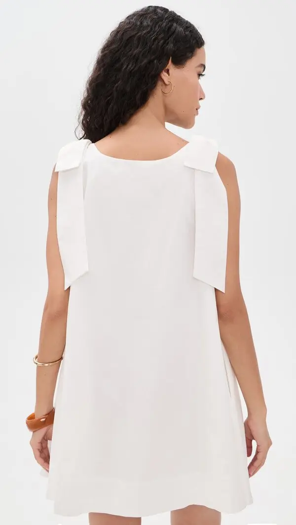 English Factory Sleeveless Bow Mini Dress