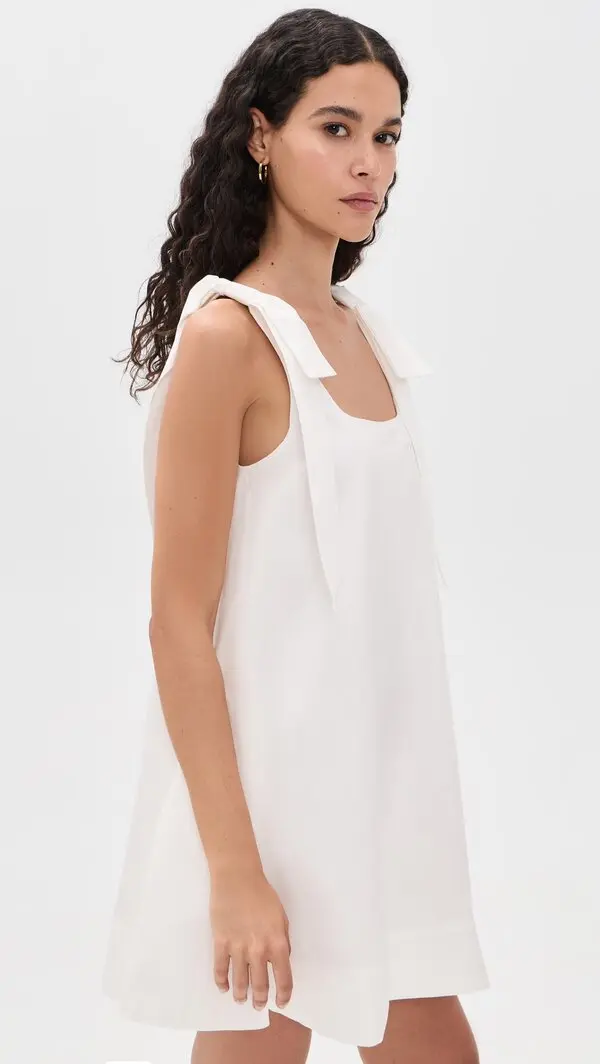 English Factory Sleeveless Bow Mini Dress