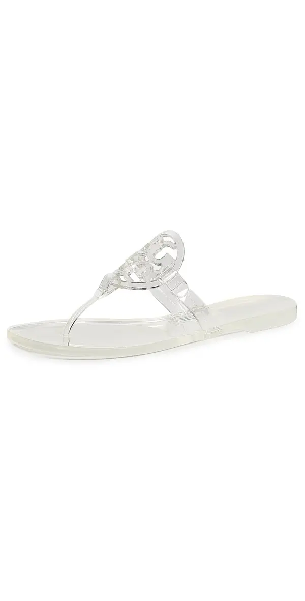 Tory Burch Miller Jelly Sandals - Clear