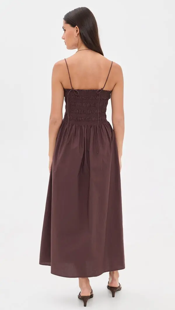 Z Supply Cornelia Poplin Midi Dress
