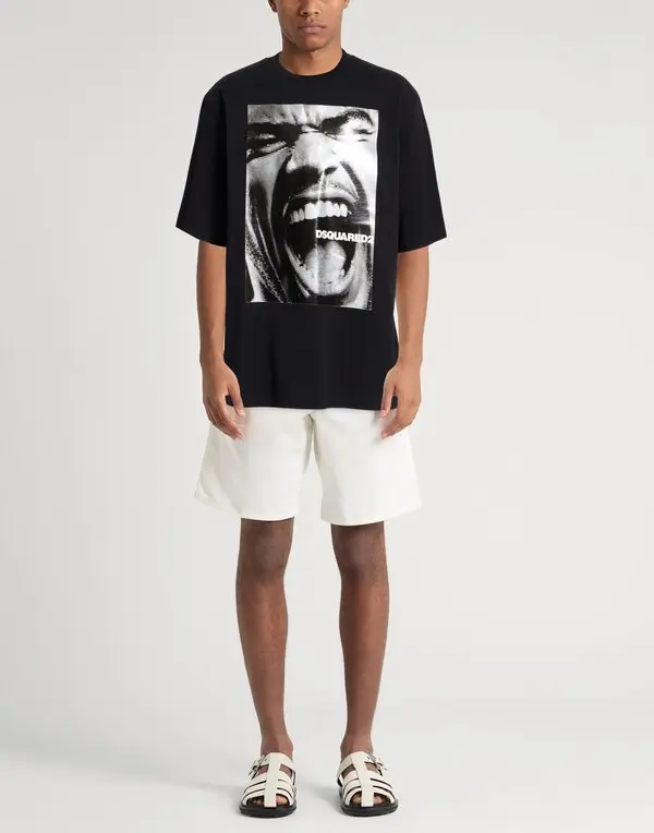 Dsquared2 T-shirt Size Cotton - Black